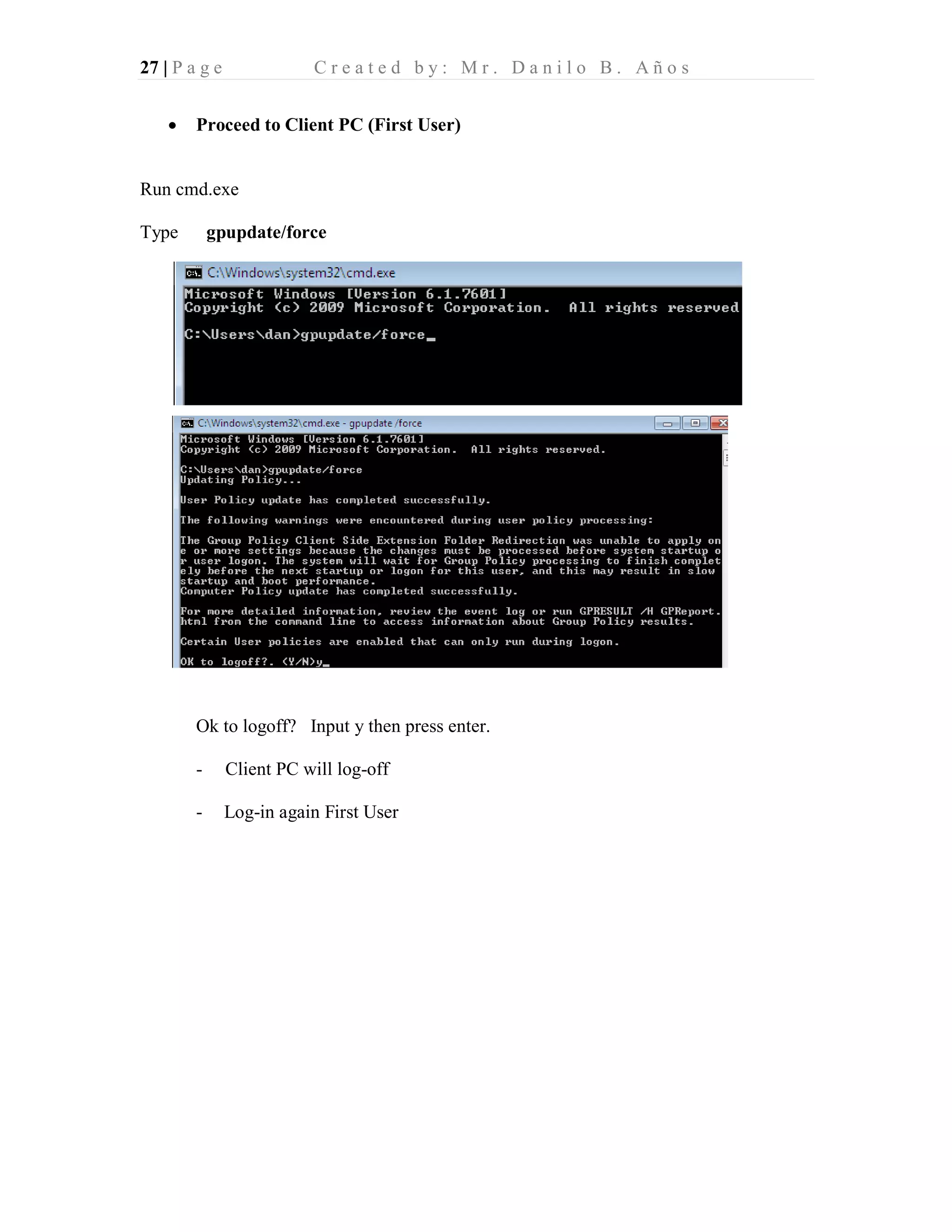 COC 3 - Setup Computer Systems | PDF