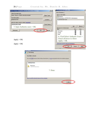 COC 3 - Setup Computer Systems | PDF