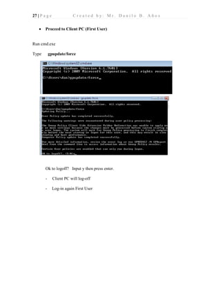 COC 3 - Setup Computer Systems | PDF