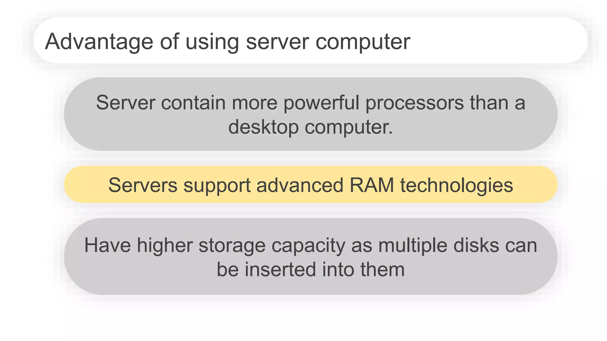 Introduction To Server Pptx Operating Systems Computer Software And Applications