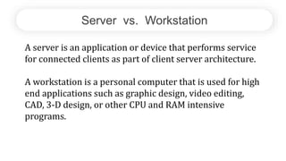 Introduction to Server | PPTX