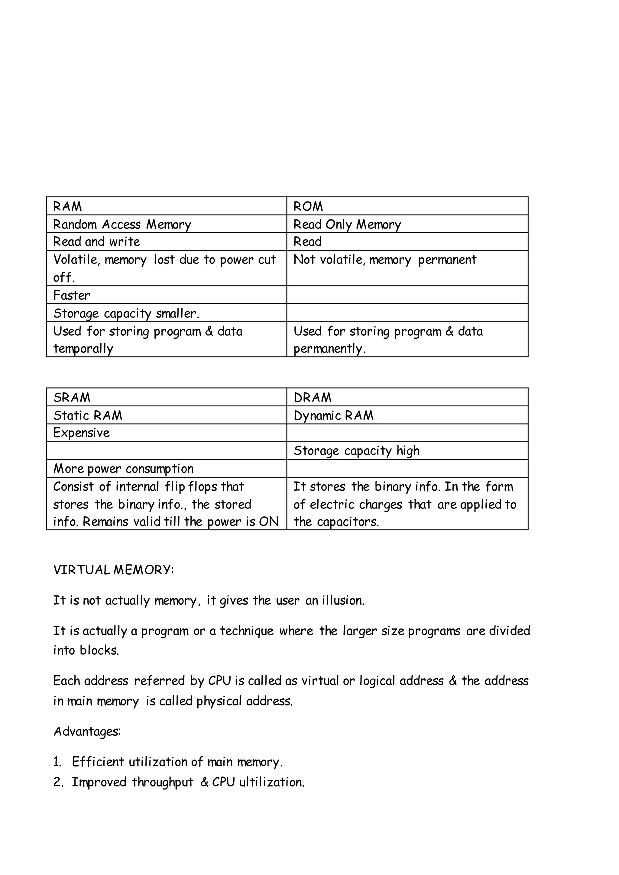computer organization and architecture notes | PDF