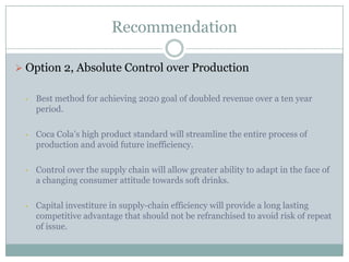 Coca cola company | PPTX