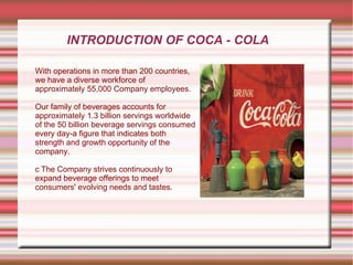 Coca cola | PPT
