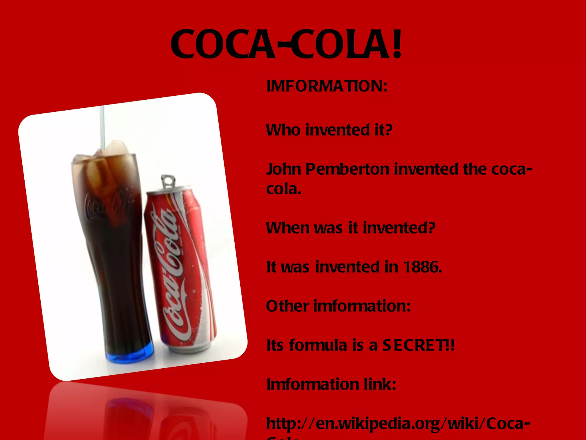 Coca cola! | PPT