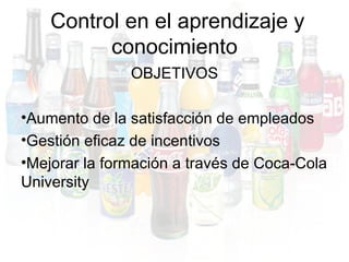Control de Gestión sobre Coca cola | PPT