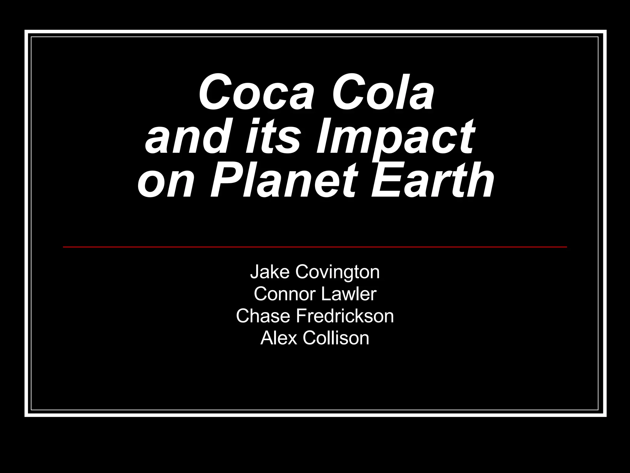 Coca Cola | PPT