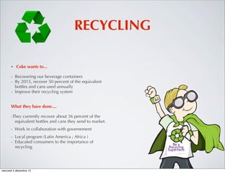 Sustainable Development Coca cola | PDF