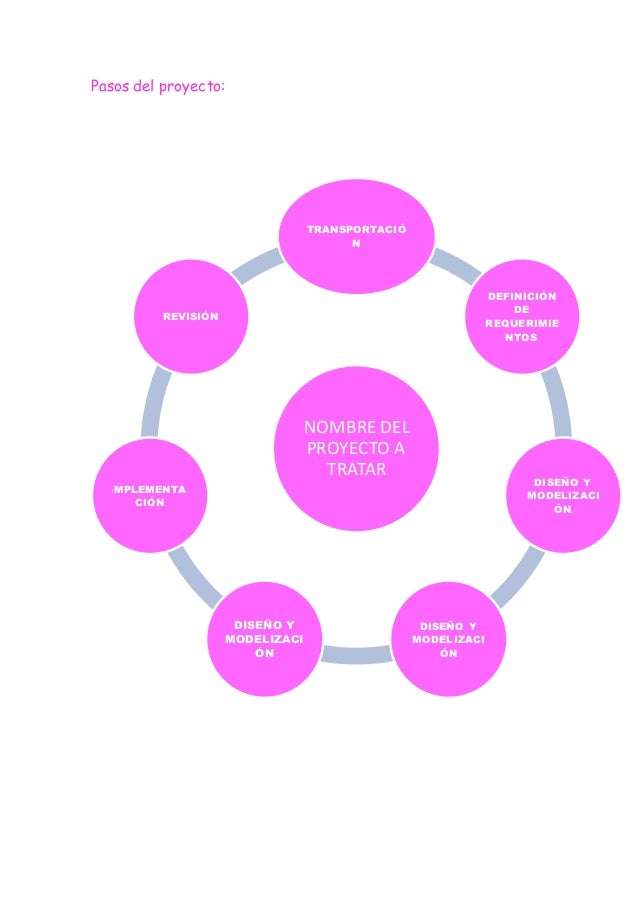 Pasos De Un Proyecto