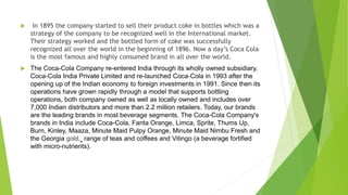 Coca cola | PPTX