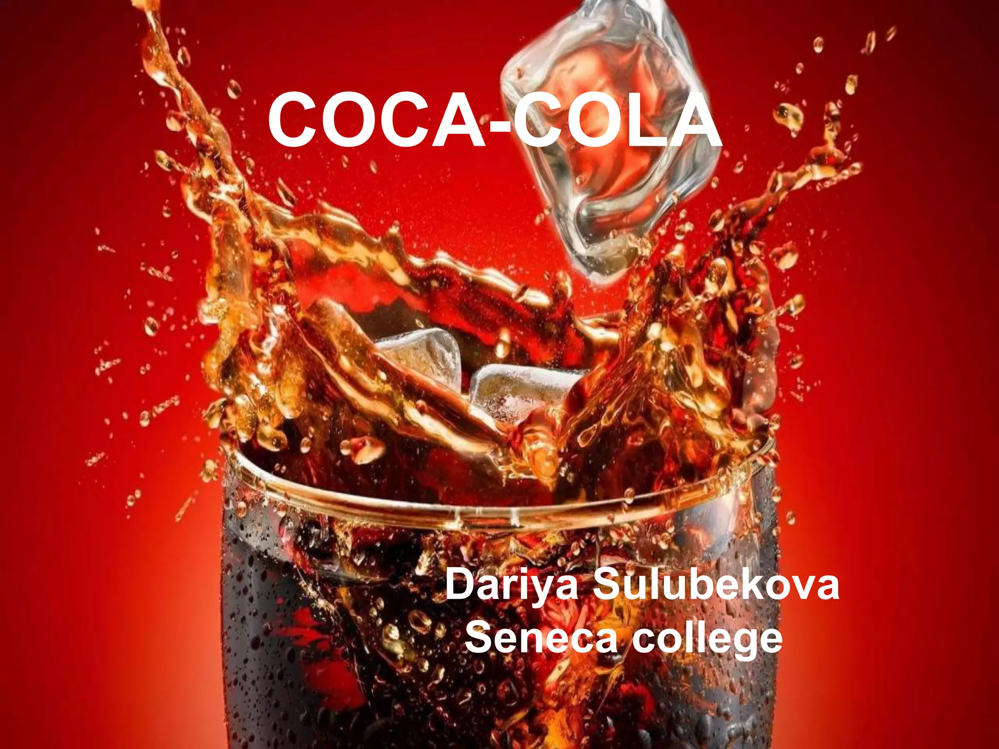 Coca cola | PPT