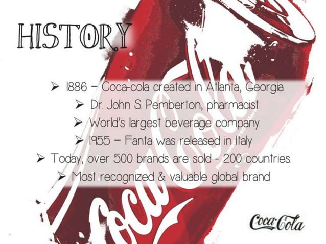 Coca-Cola Company - Brand Update | PPTX | Advertising Industry | Industries