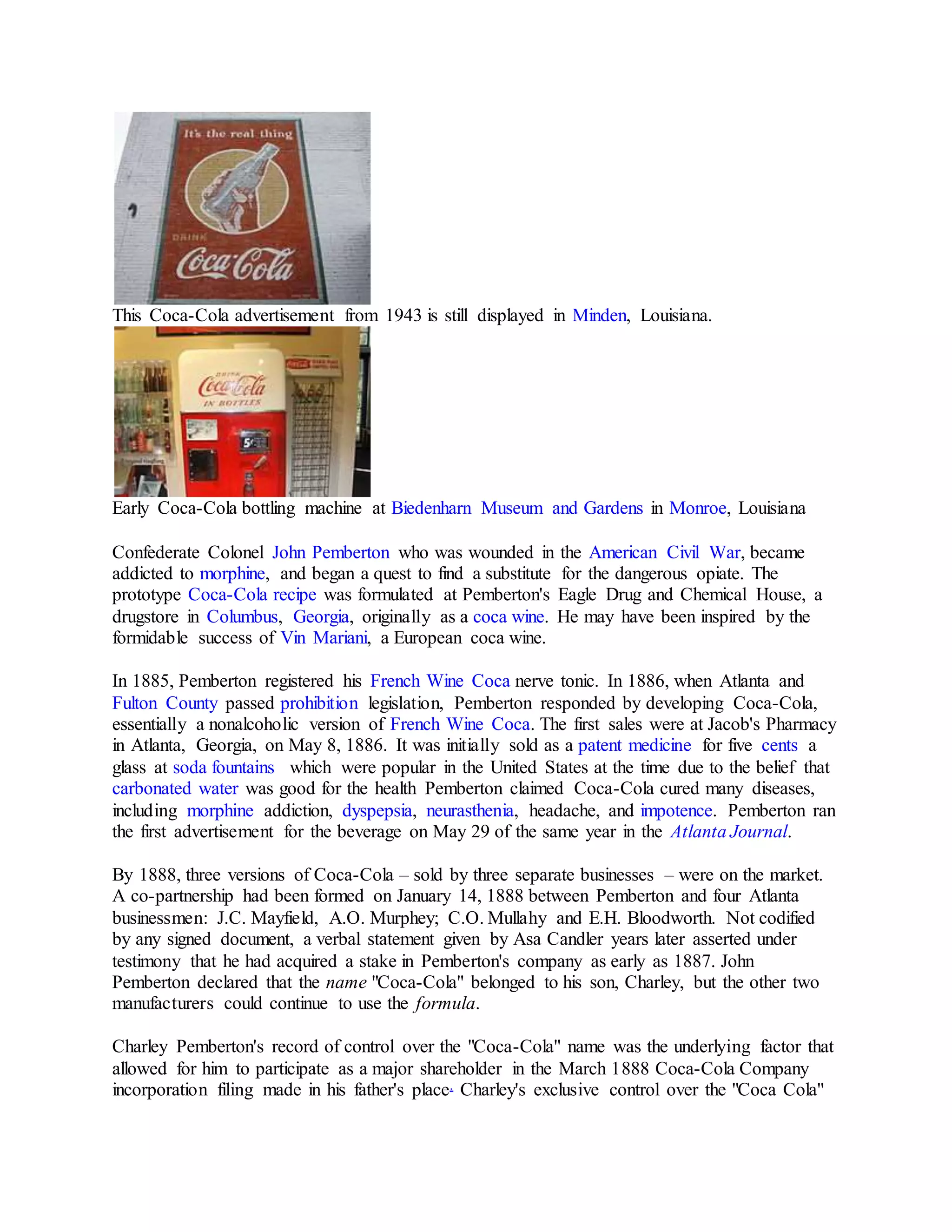 Coca cola-communication-report | DOCX