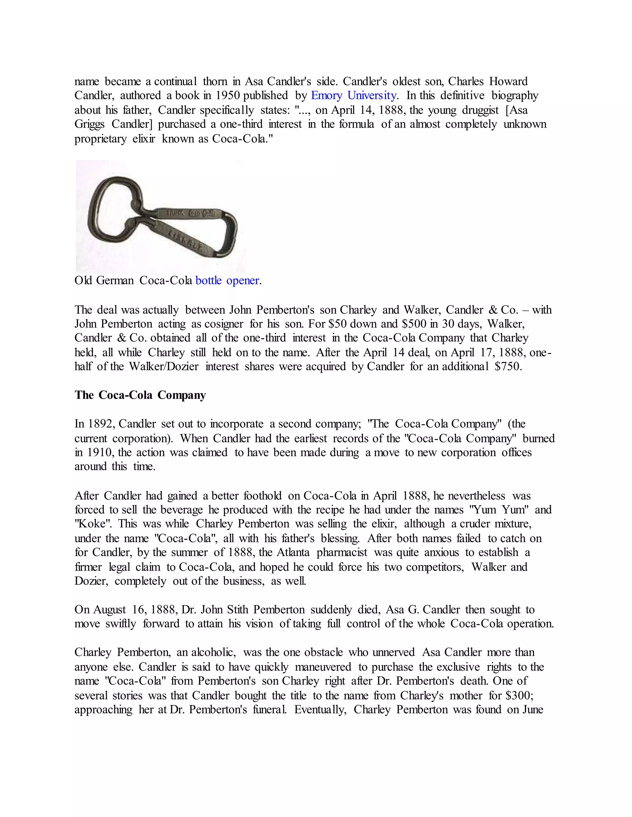 Coca cola-communication-report | DOCX