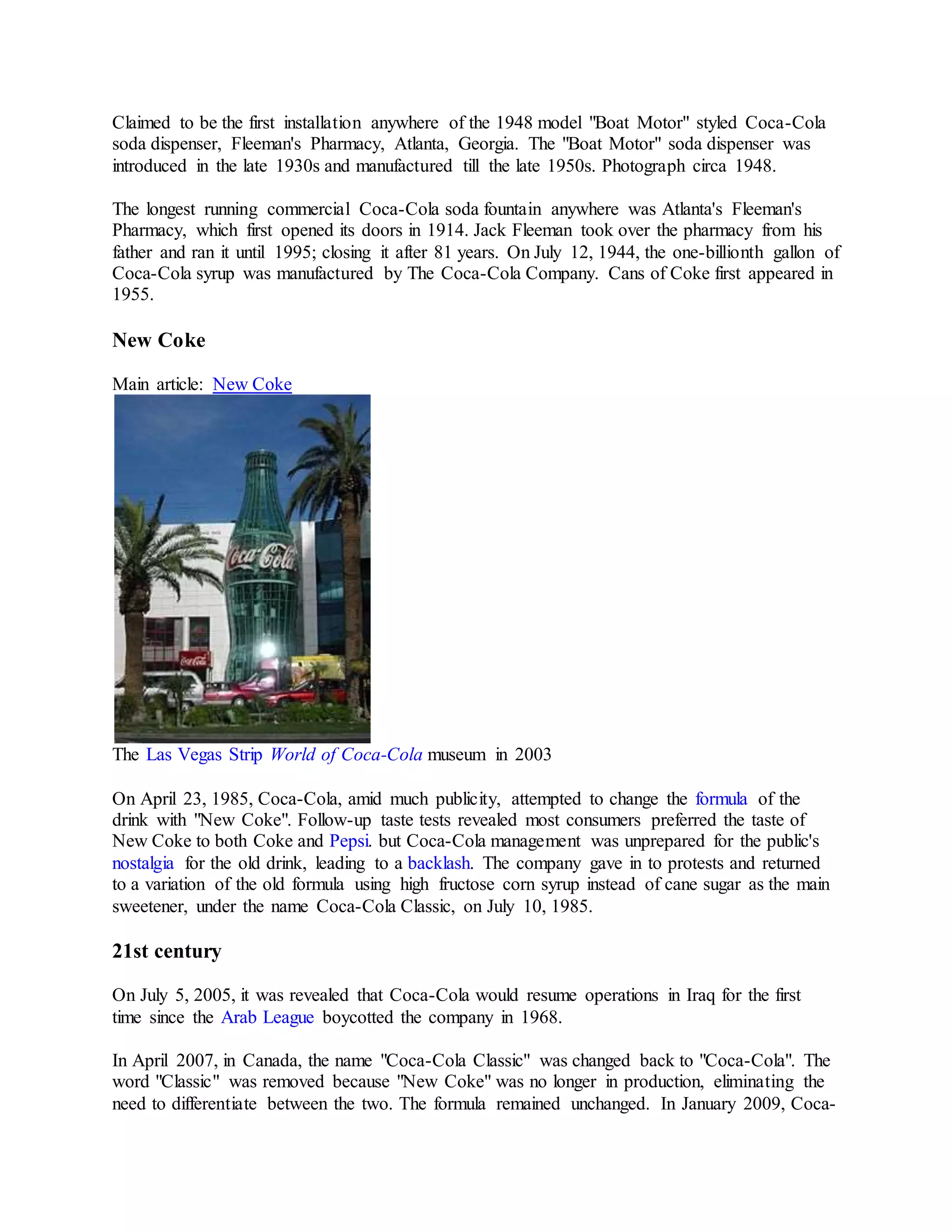 Coca cola-communication-report | DOCX