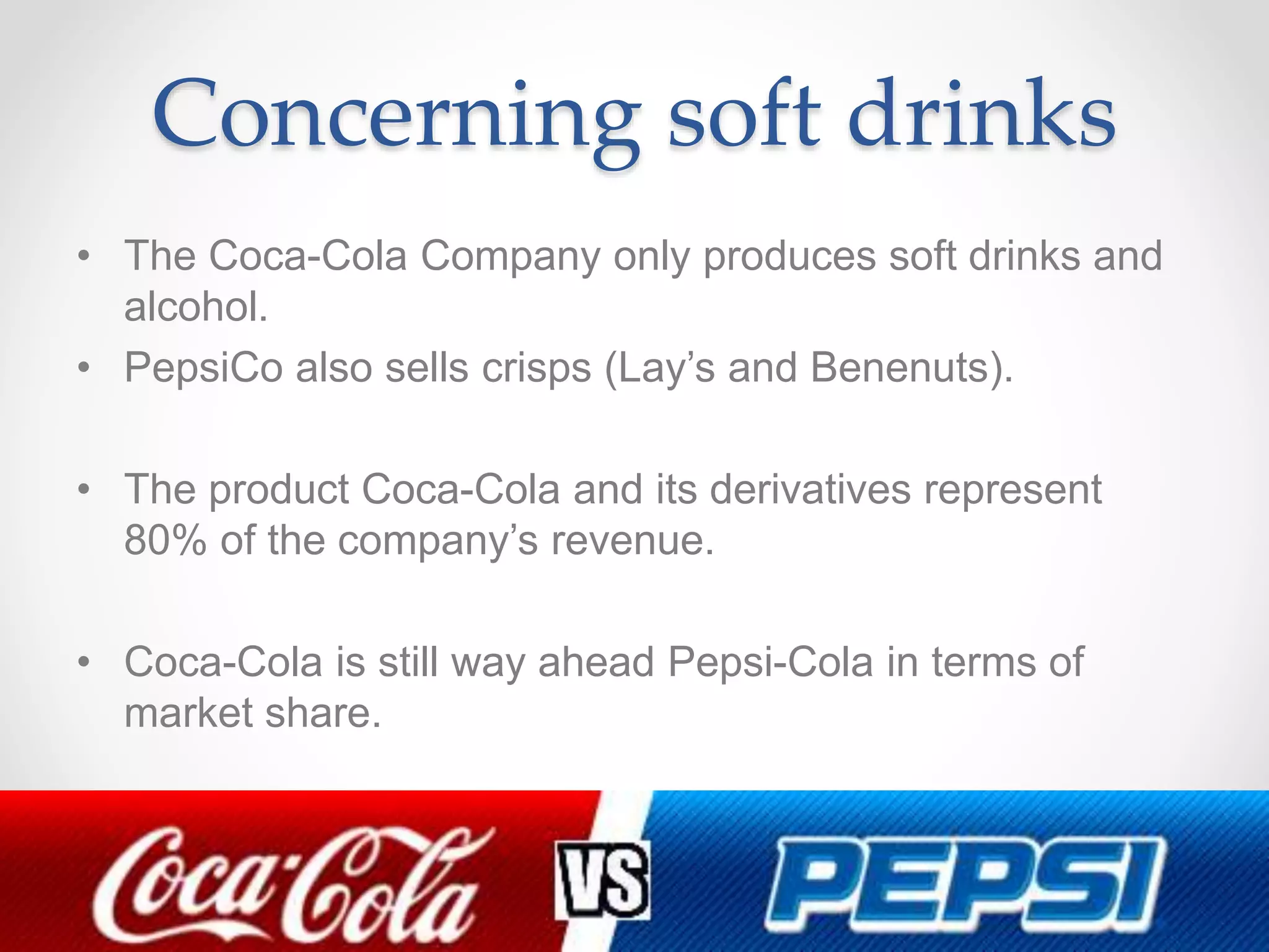 Coca cola-vs-pepsi | PPTX | Marketing and Advertising | Business