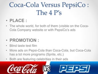 Coca cola-vs-pepsi | PPTX