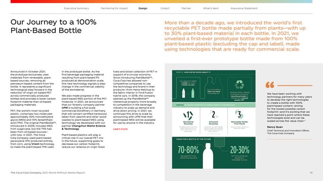 coca-cola-world-without-waste-report-2021.pdf | Green Solutions | Business