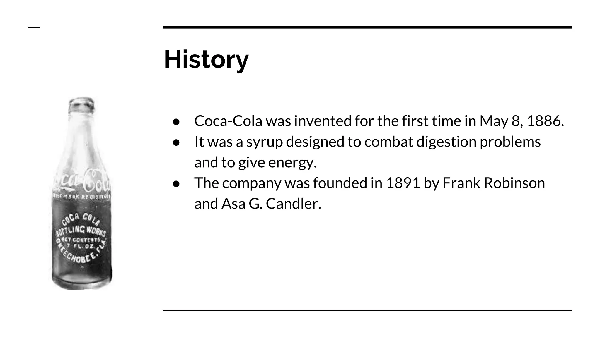 Presentación en inglés sobre Coca Cola | PPTX