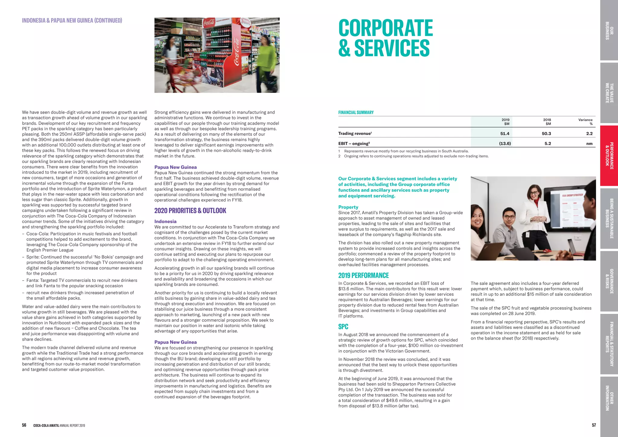 Coca cola (annual report 2019) | PDF