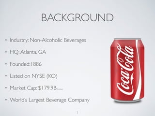 Coca Cola Audit Presentation: Planning the Audit | PDF