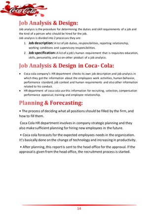 Coca cola beverages | DOCX