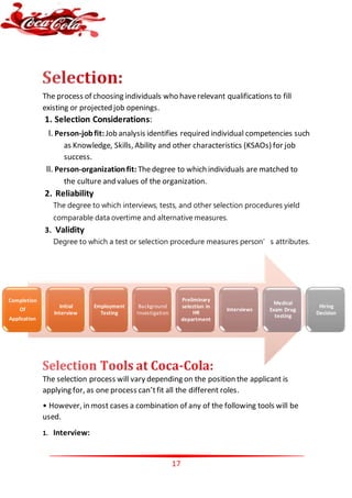 Coca cola beverages | DOCX