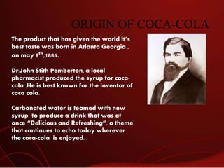 Coca cola case study | PPTX