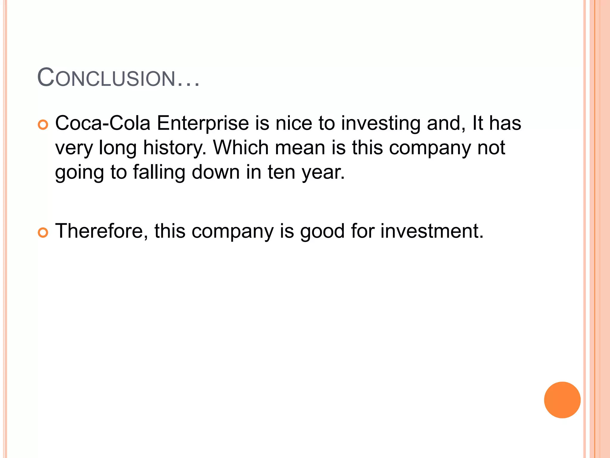 Coca Cola Enterprises | PPTX