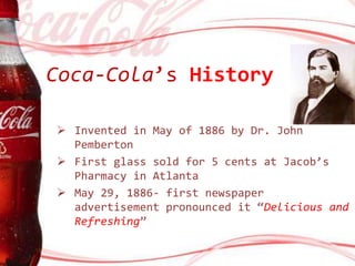 Coca cola final | PPT