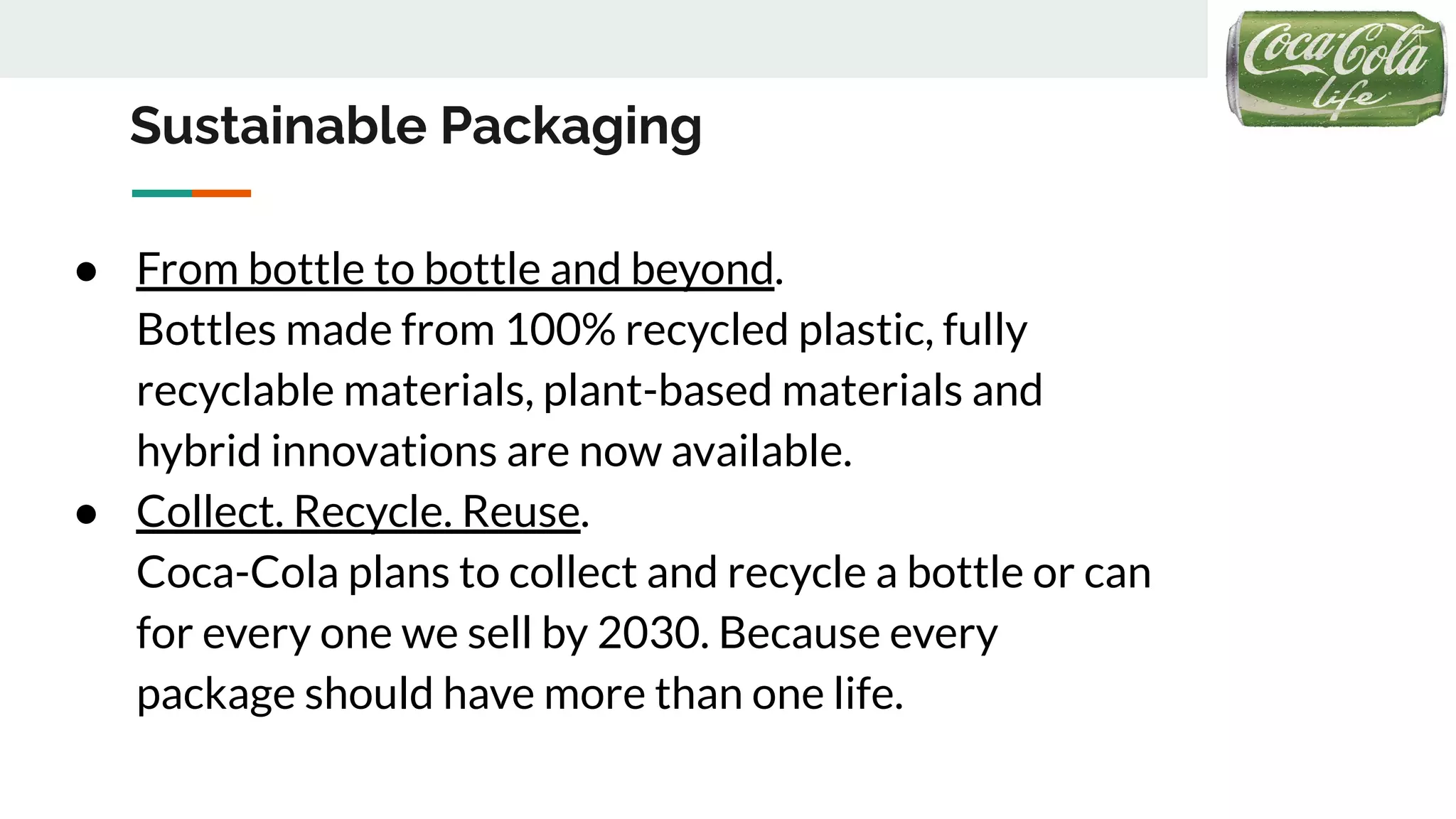 Coca cola goes green | PDF