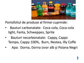 Coca cola hbc românia srl | PPT