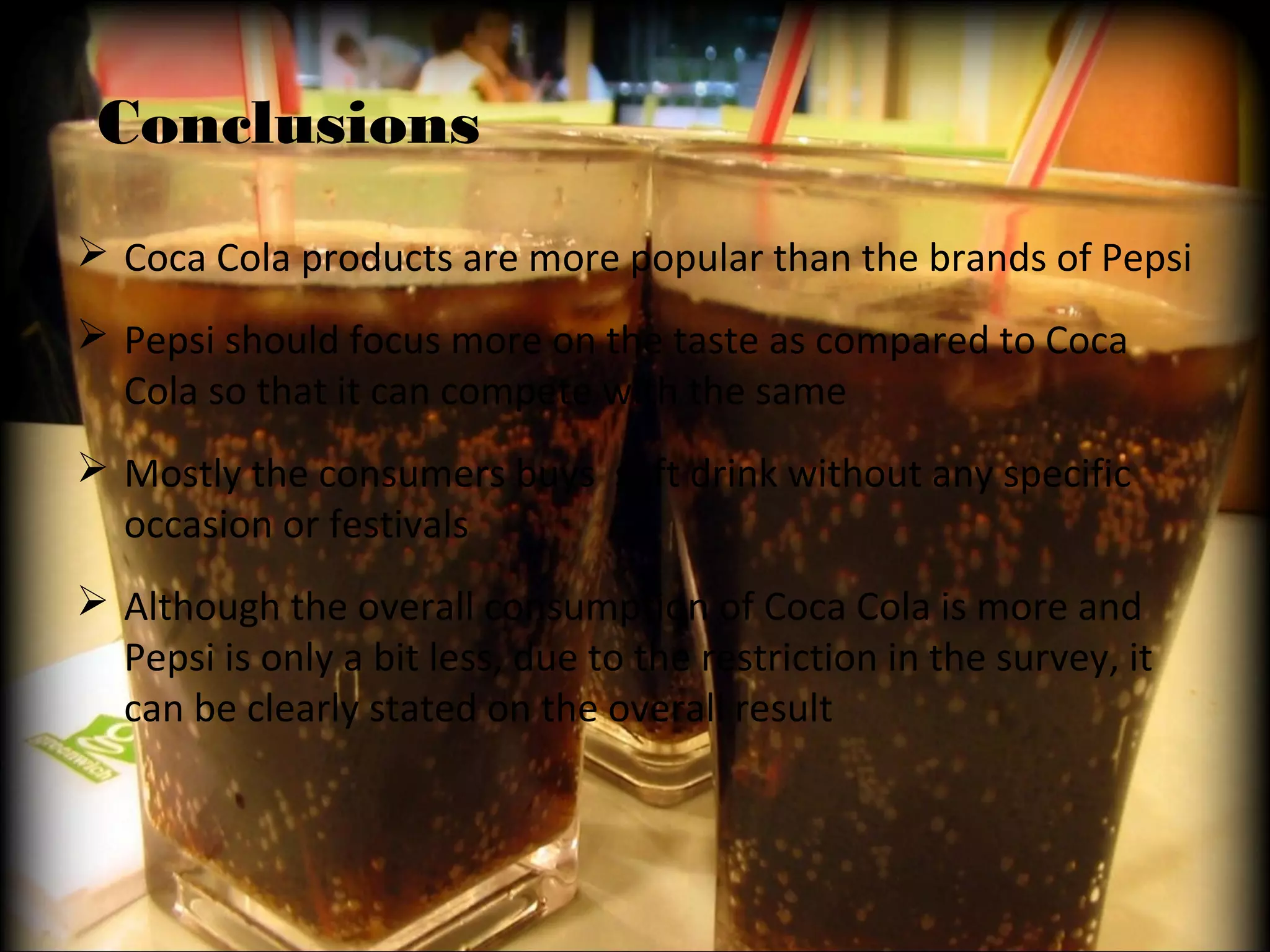 Coca cola industry analysis (indian perspective) | PPT