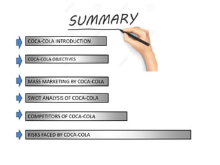 Coca cola minicase ppt | PPTX
