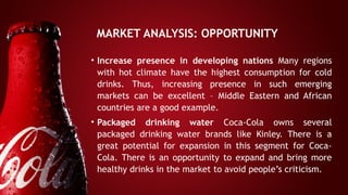 COCA-COLA Marketing Plan and whole scenario | PPTX