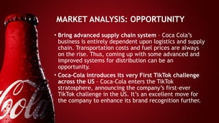 COCA-COLA Marketing Plan and whole scenario | PPTX
