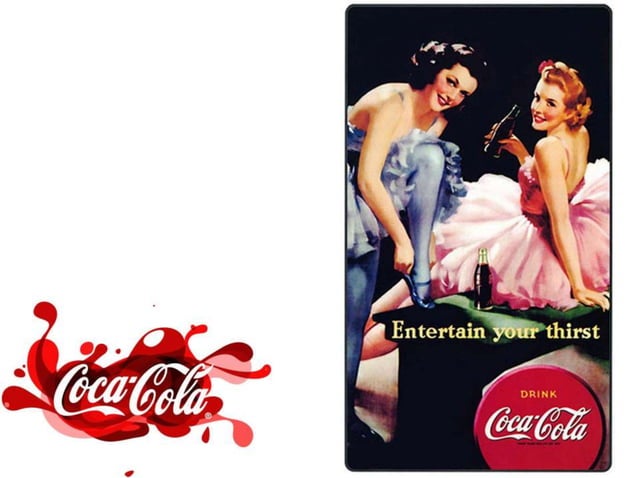 Coca - Cola posters at the beginning | PPTX | Food & Drink