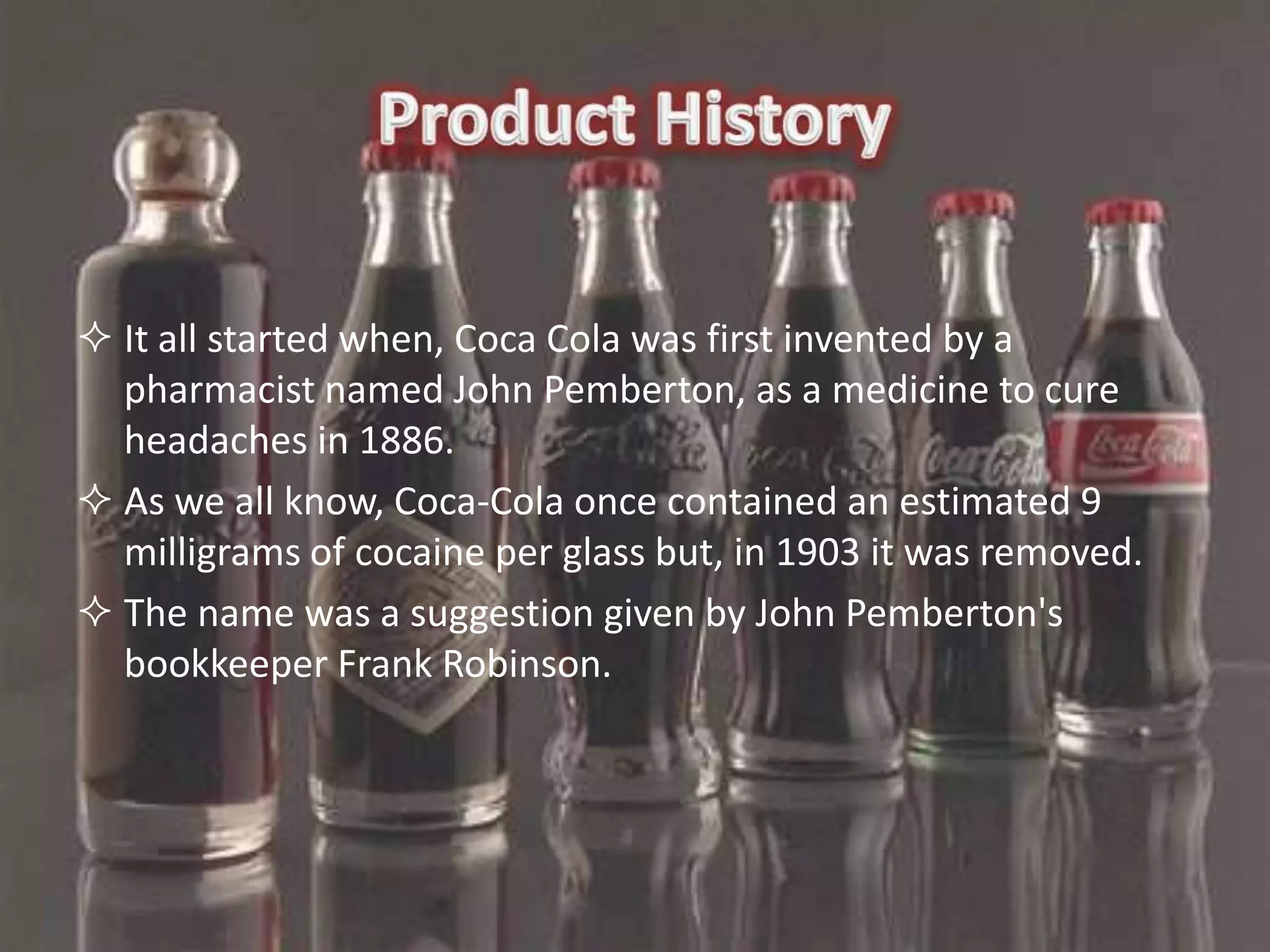 Coca cola presentation | PPTX