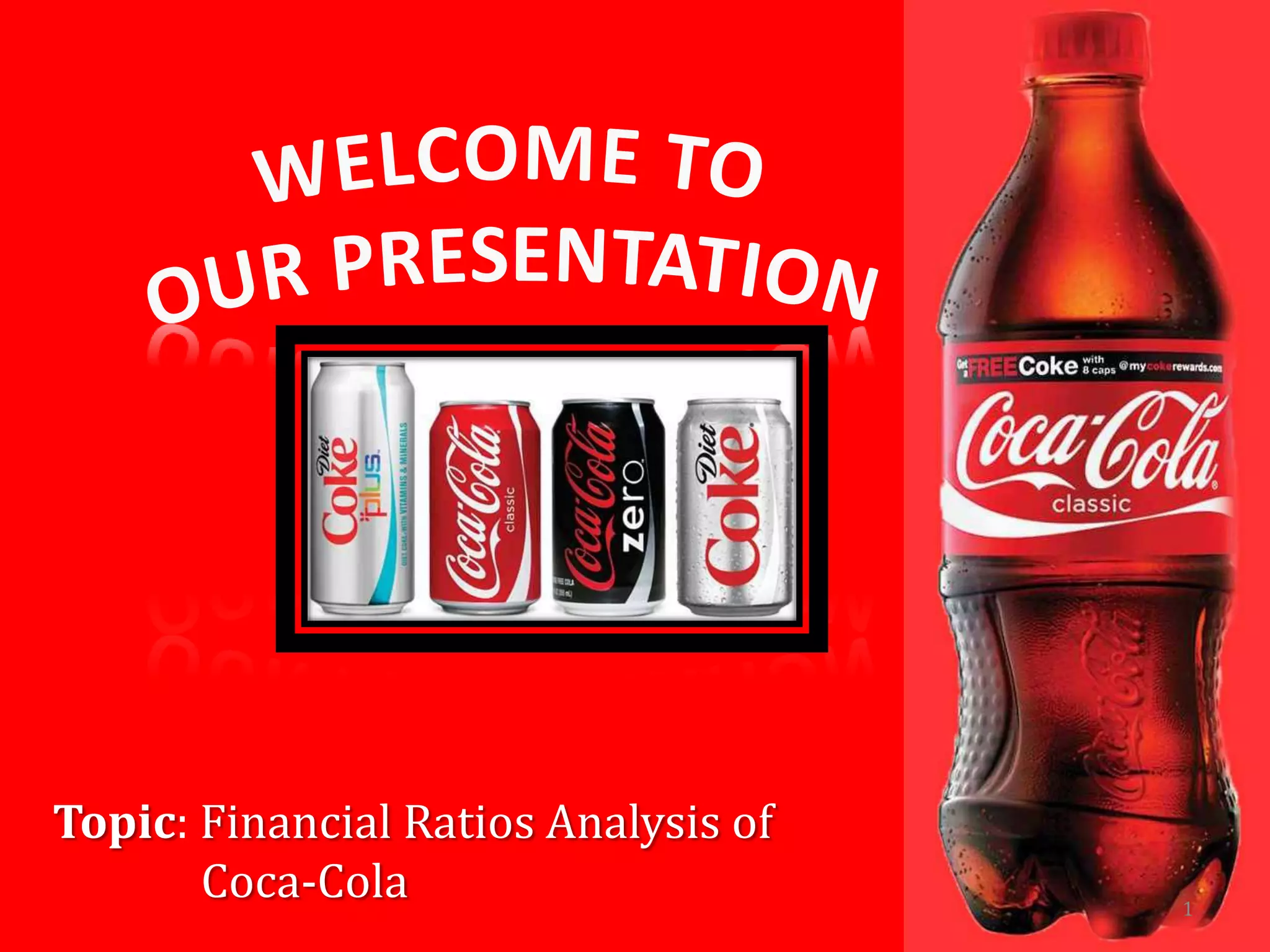 Ratio Analysis of Coca-Cola | PPTX