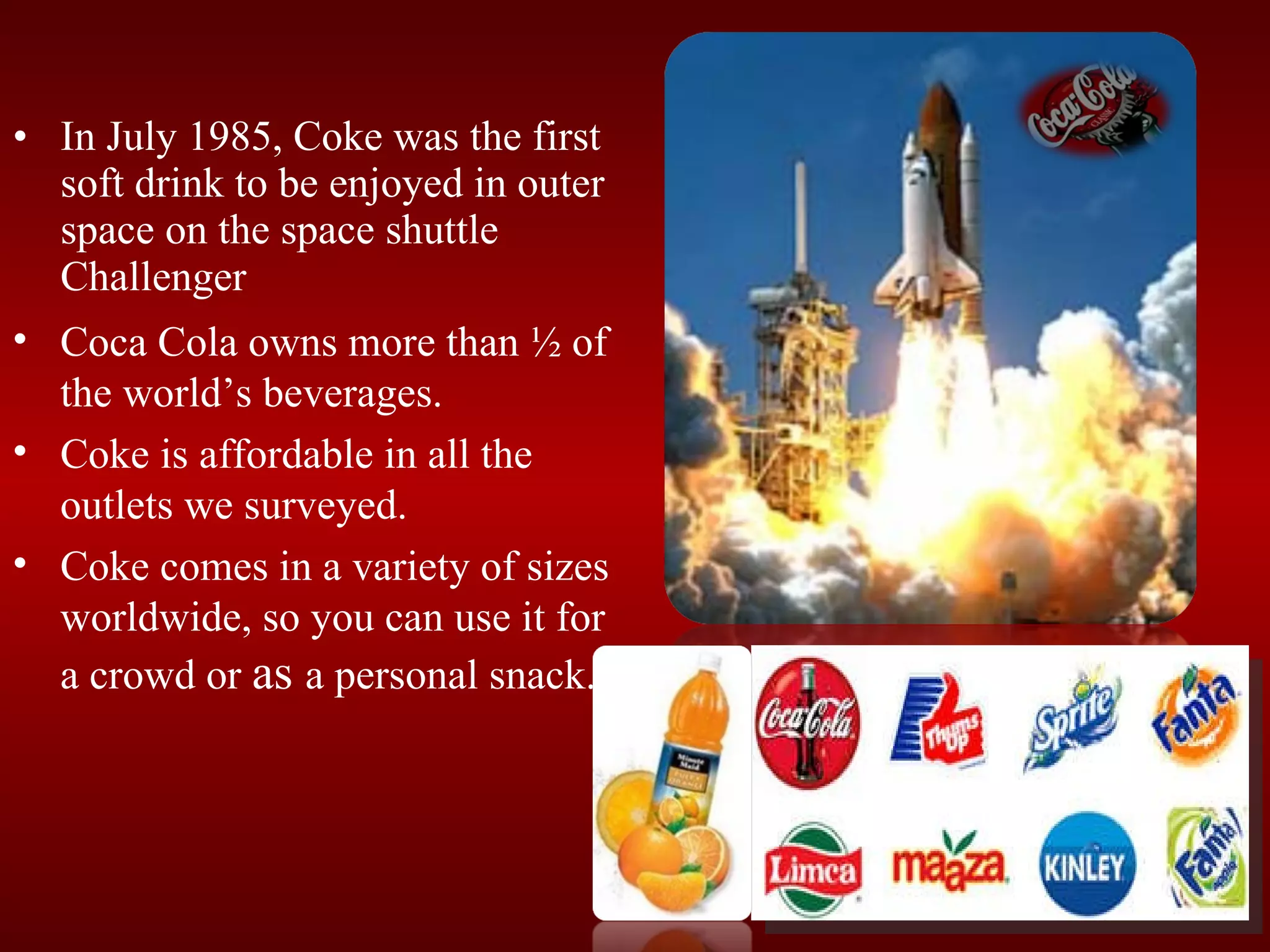 Coca Cola Project Presentation | PPT