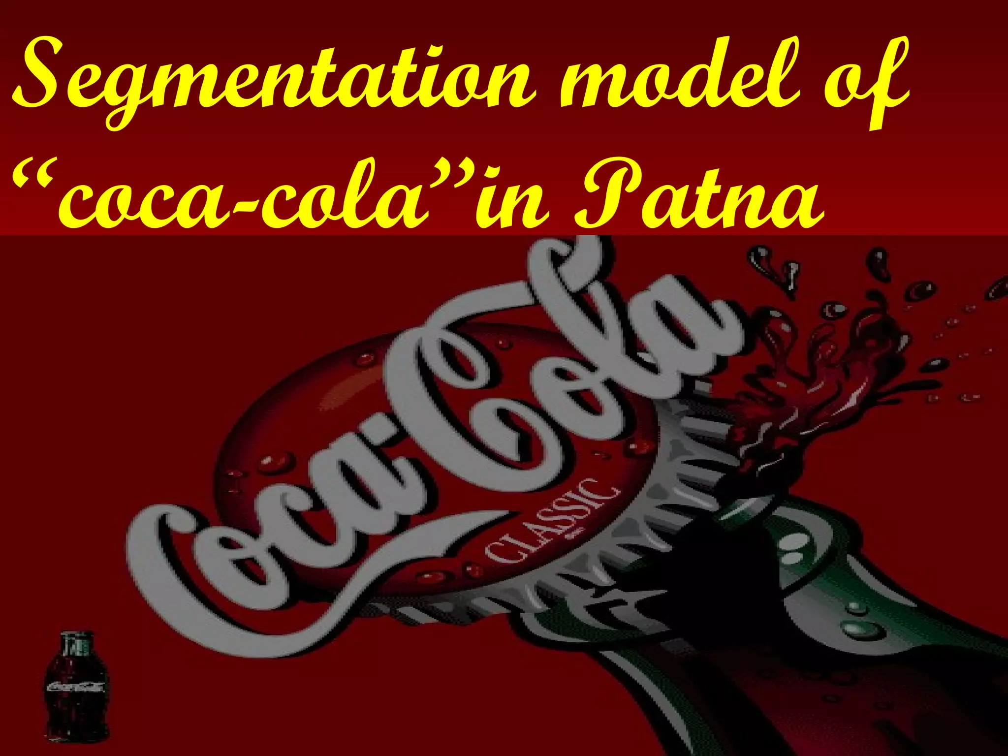 Coca Cola Project Presentation | PPT