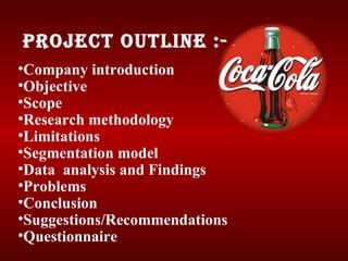 Coca Cola Project Presentation | PPT
