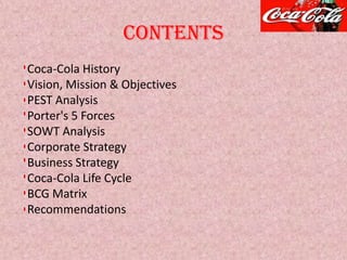 Coca cola strategic management | PPTX