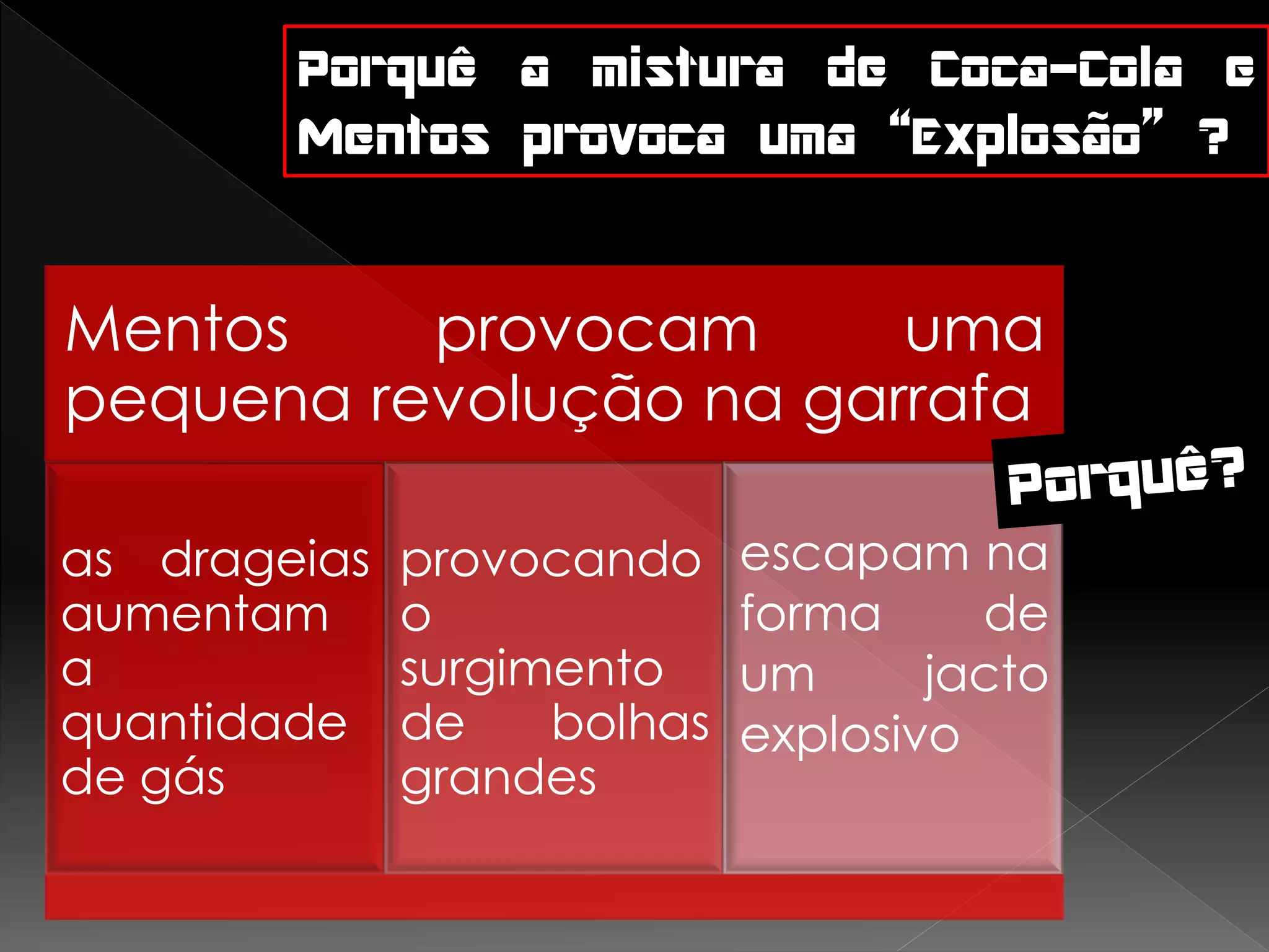 Coca cola vs mentos | PPT