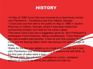 Coca Cola | PPT