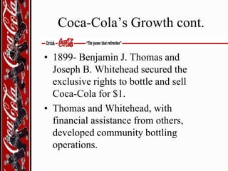 Benjamin Thomas Coc Cola