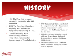 Coca Cola Company | PPT