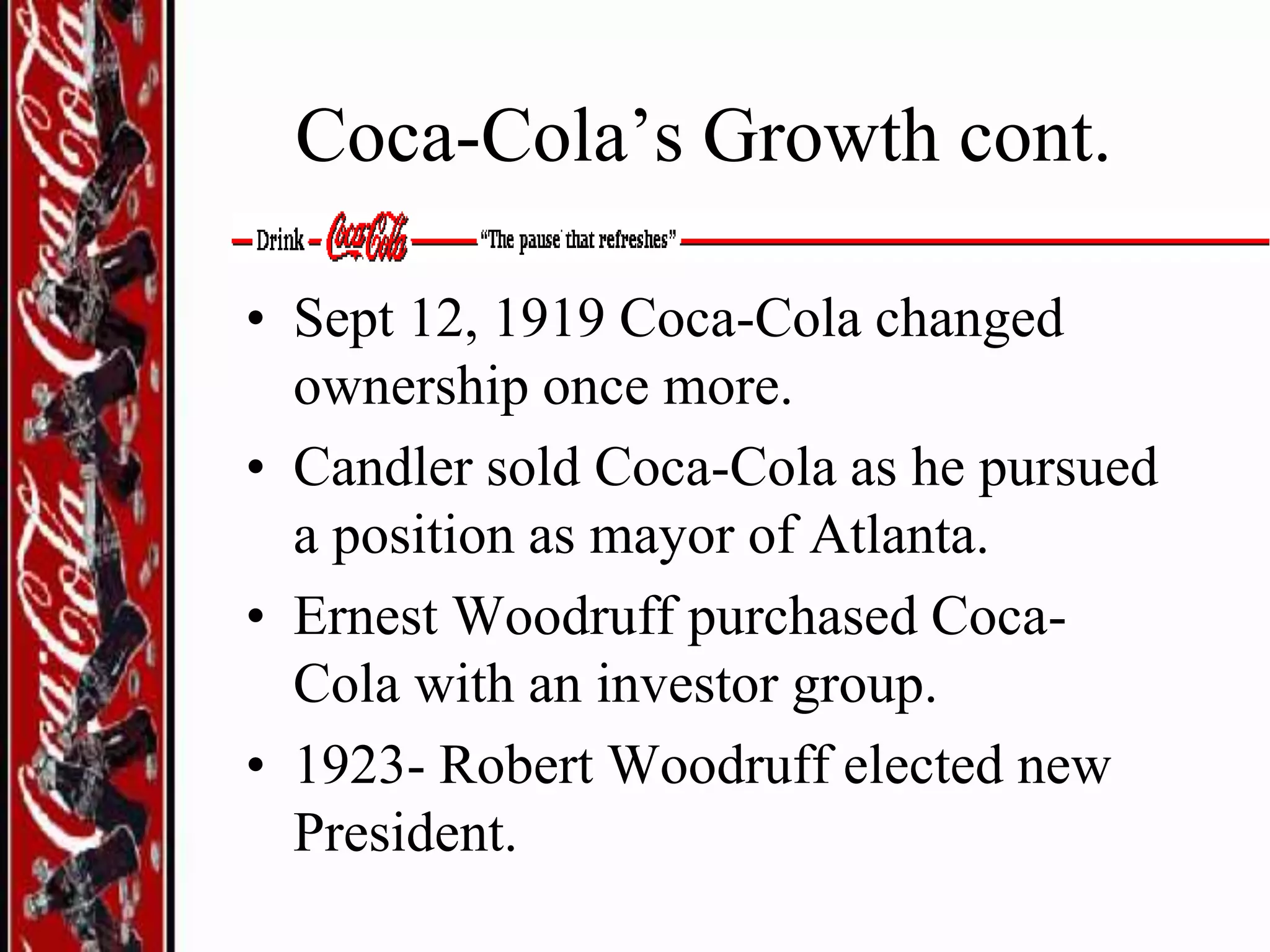 Coca cola Brand Management | PPTX
