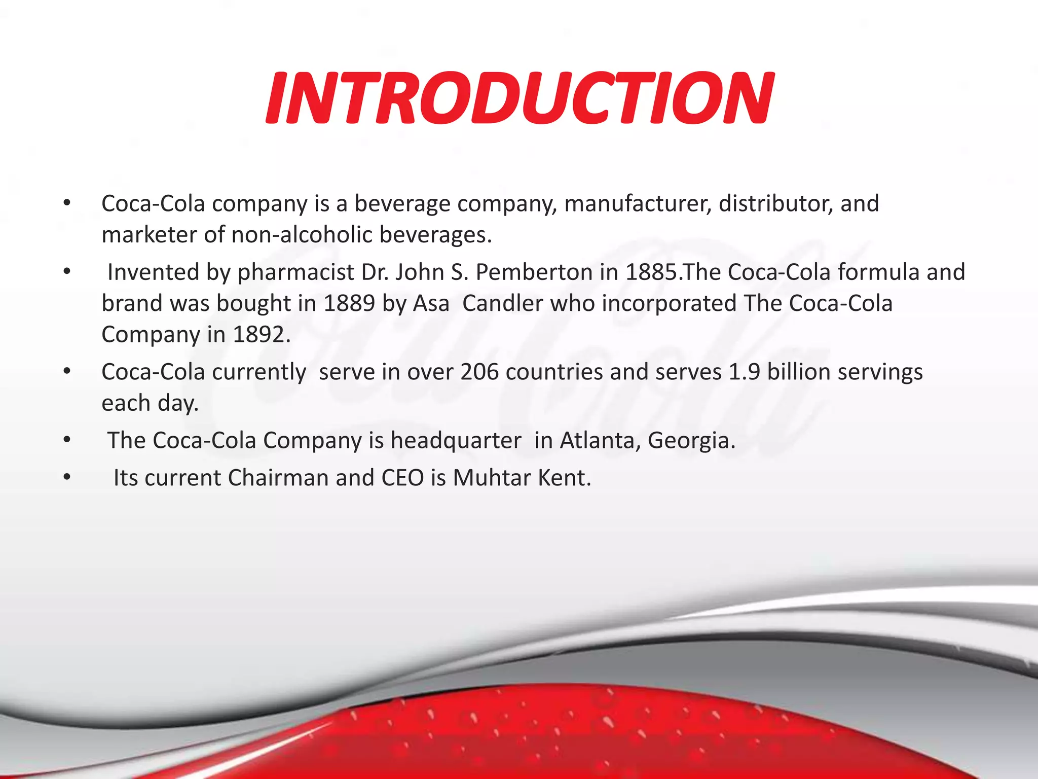 Coca cola | PPT