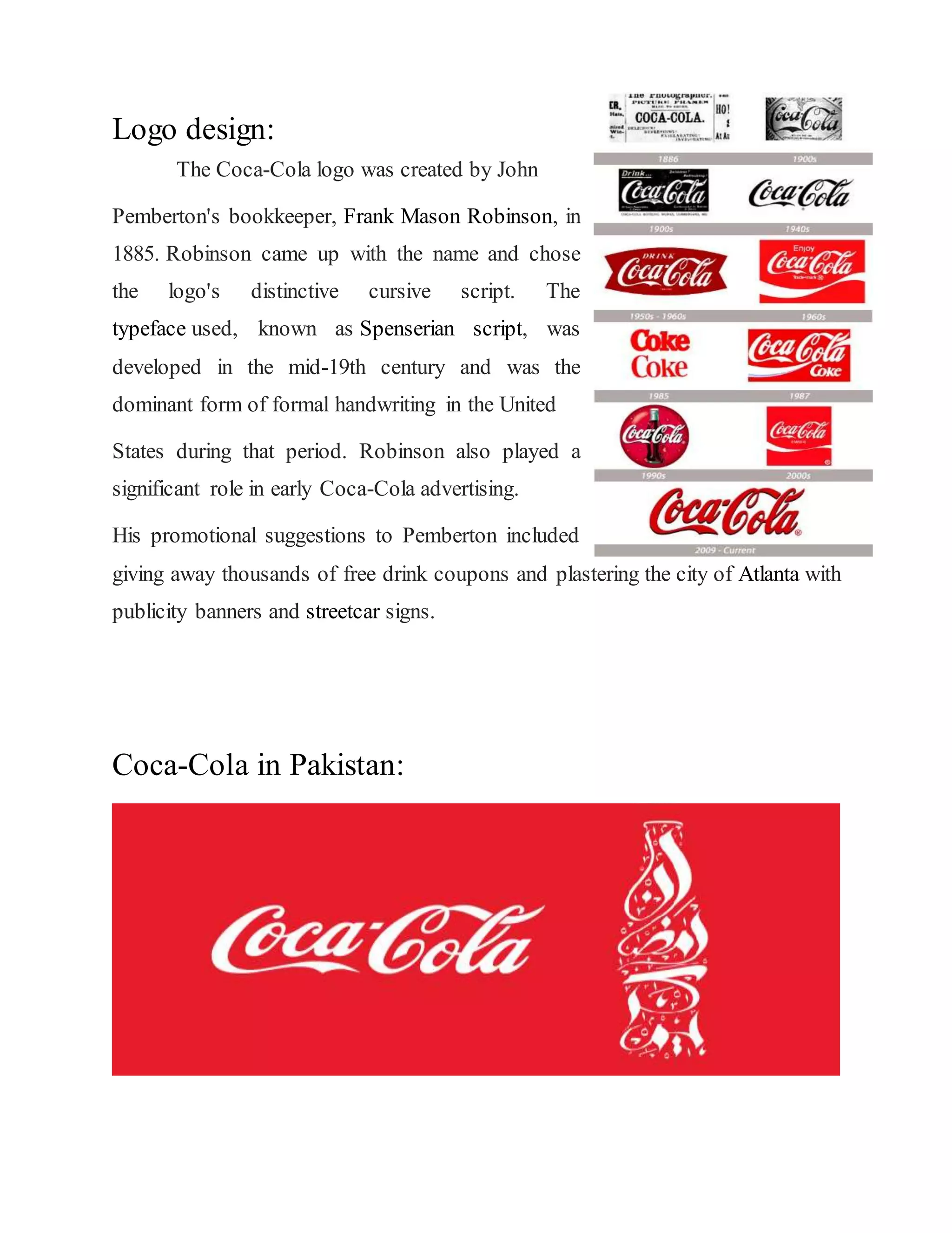 Coca cola | PDF